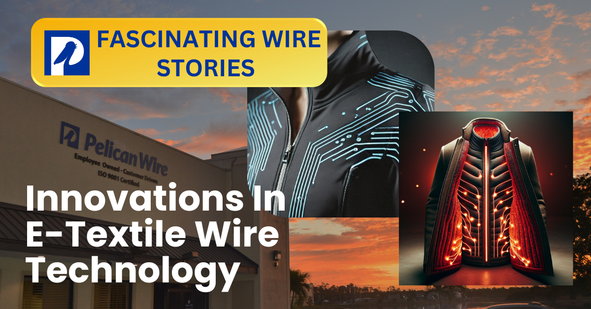 E-Textile Wire Solutions for Wearable Technology | Pelican Wire