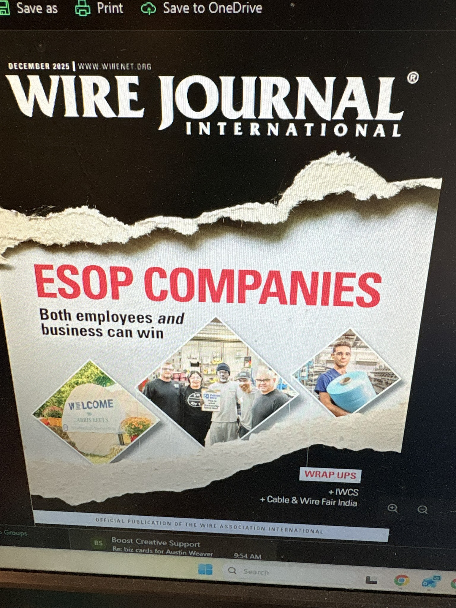 Pelican Wire Featured in Wire Journal Int'l Cover Story - Pelican Wire