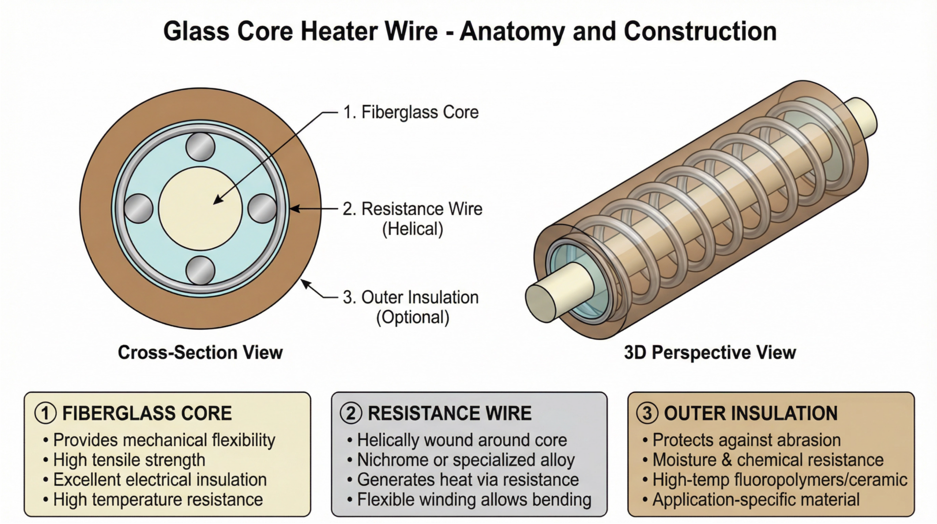 Glass Core Heater Wire: Design and Applications - Pelican Wire